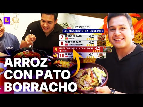 Video: "Pato embriagado de aromas, pisco y cerveza": Arroz con pato ...