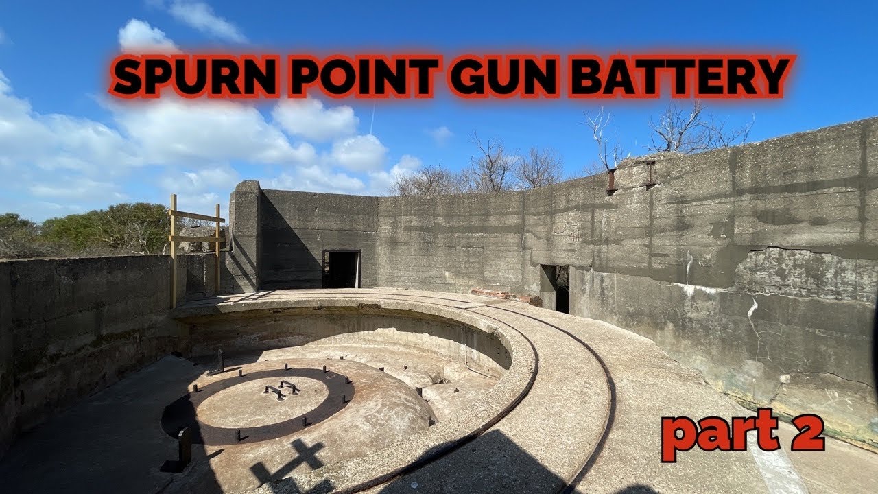 Spurn Point WW2 Gun Battery part 2 - YouTube