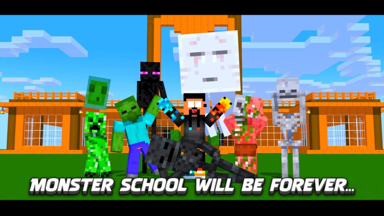 Monster School Will be forever... - Monster School Story - YouTube