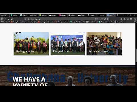 How to Use the Chalimbana University Online Classes platform - YouTube