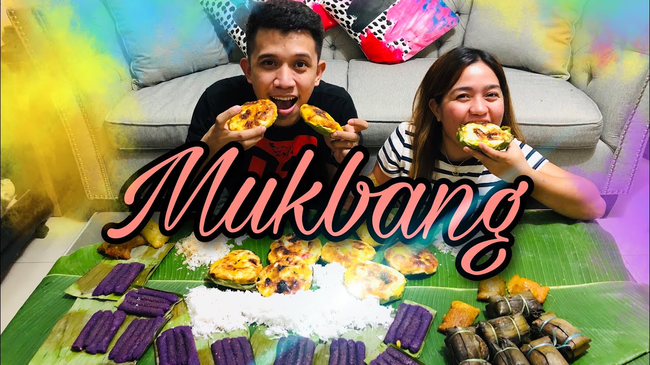 Putobumbong at Bibingka MUKBANG| Vlog#2| Ri Cess Vlogs - YouTube