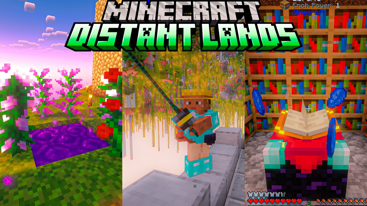 EXPLORANDO EL MEJOR MODPACK DE MINECRAFT ”DISTANT LANDS” (RPG) 1.20.1 - YouTube