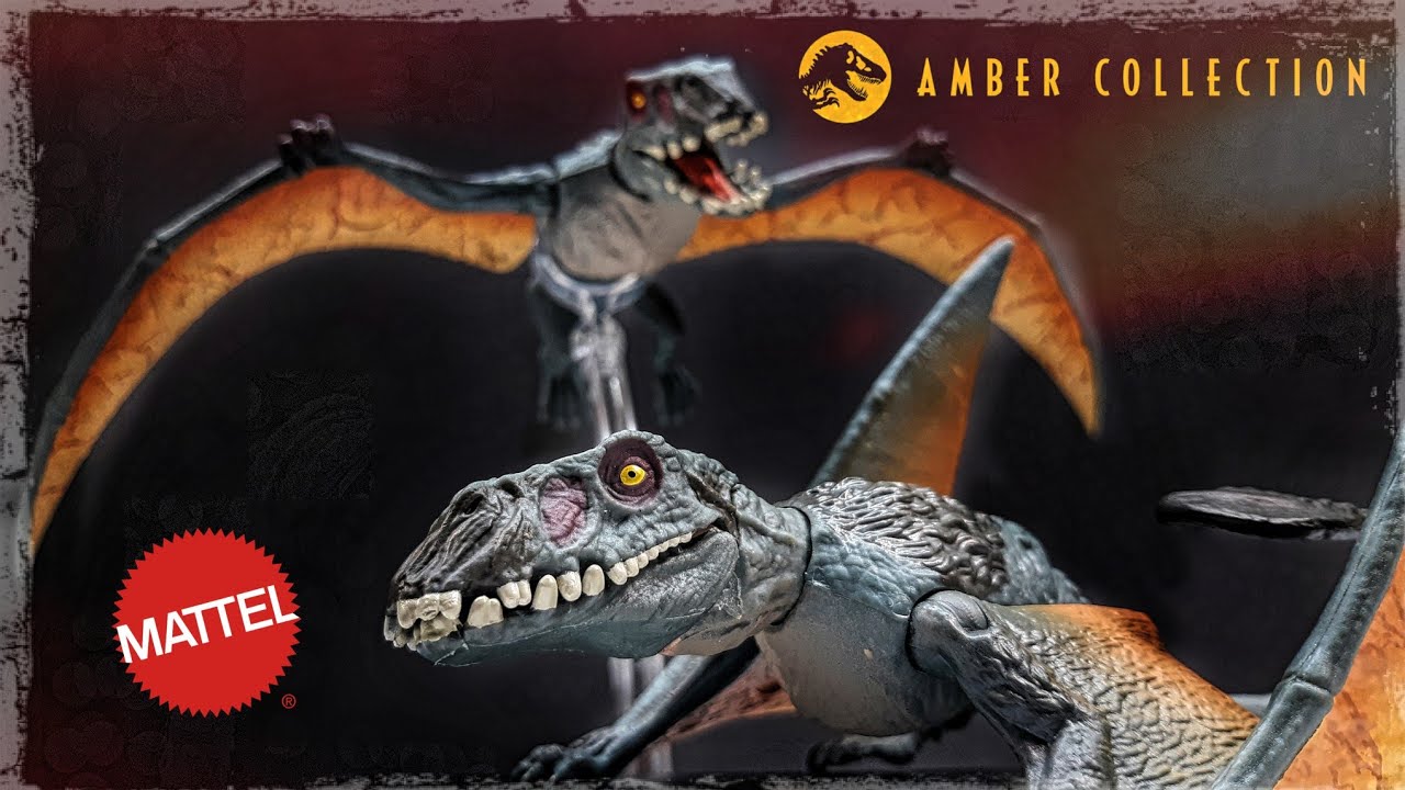 2021 Mattel Jurassic World Amber Collection Dimorphodons Review ...
