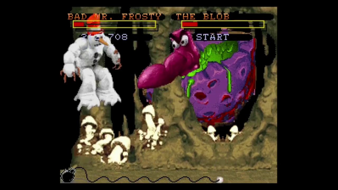 Clay Fighter Tournament Edition (SNES / US) | Bad Mr. Frosty ...