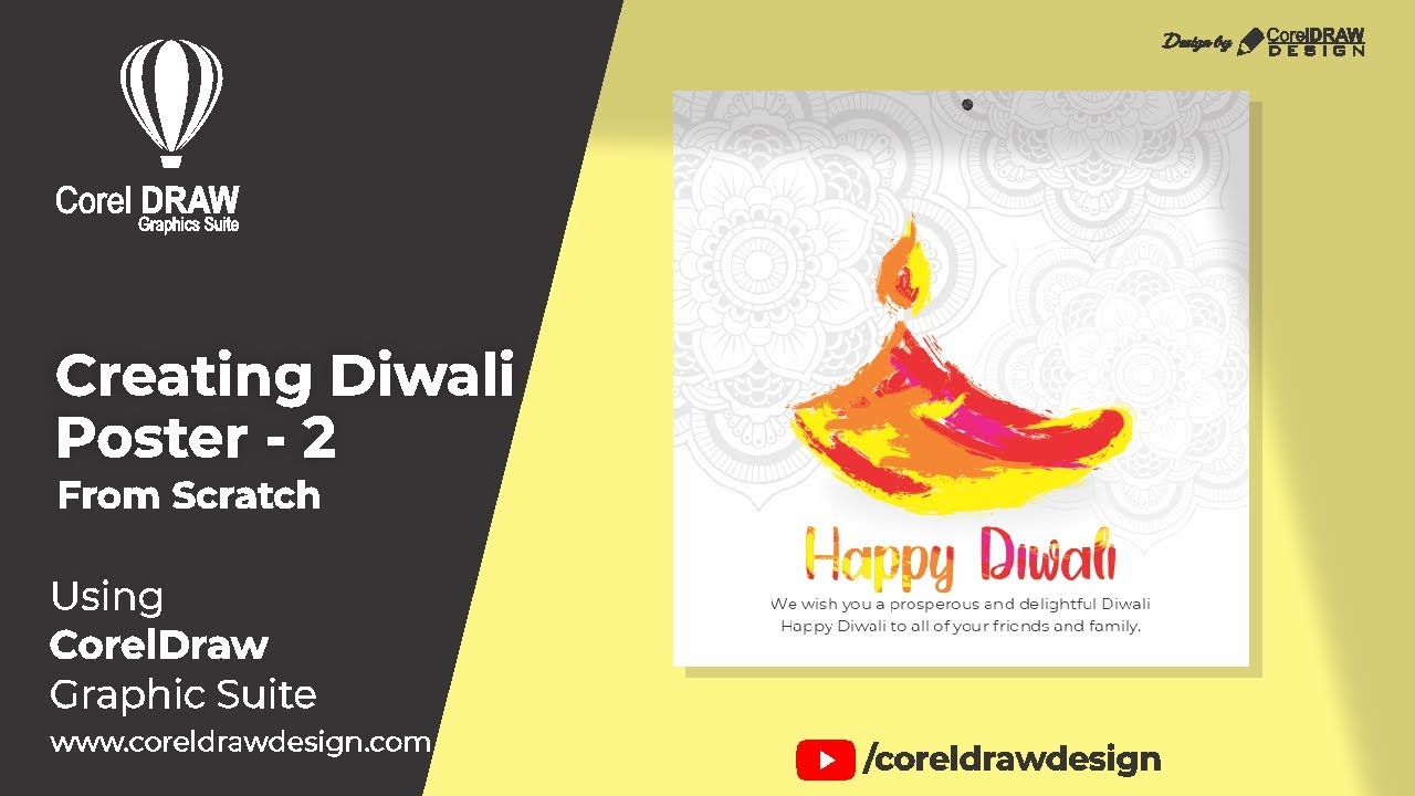 Creating From Scratch - Creative Diwali Post - Digital Graphics ...