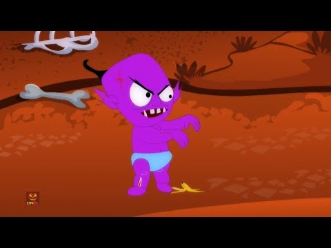 Un pequeño zombie | halloween Monstruos | halloween numeros | One ...