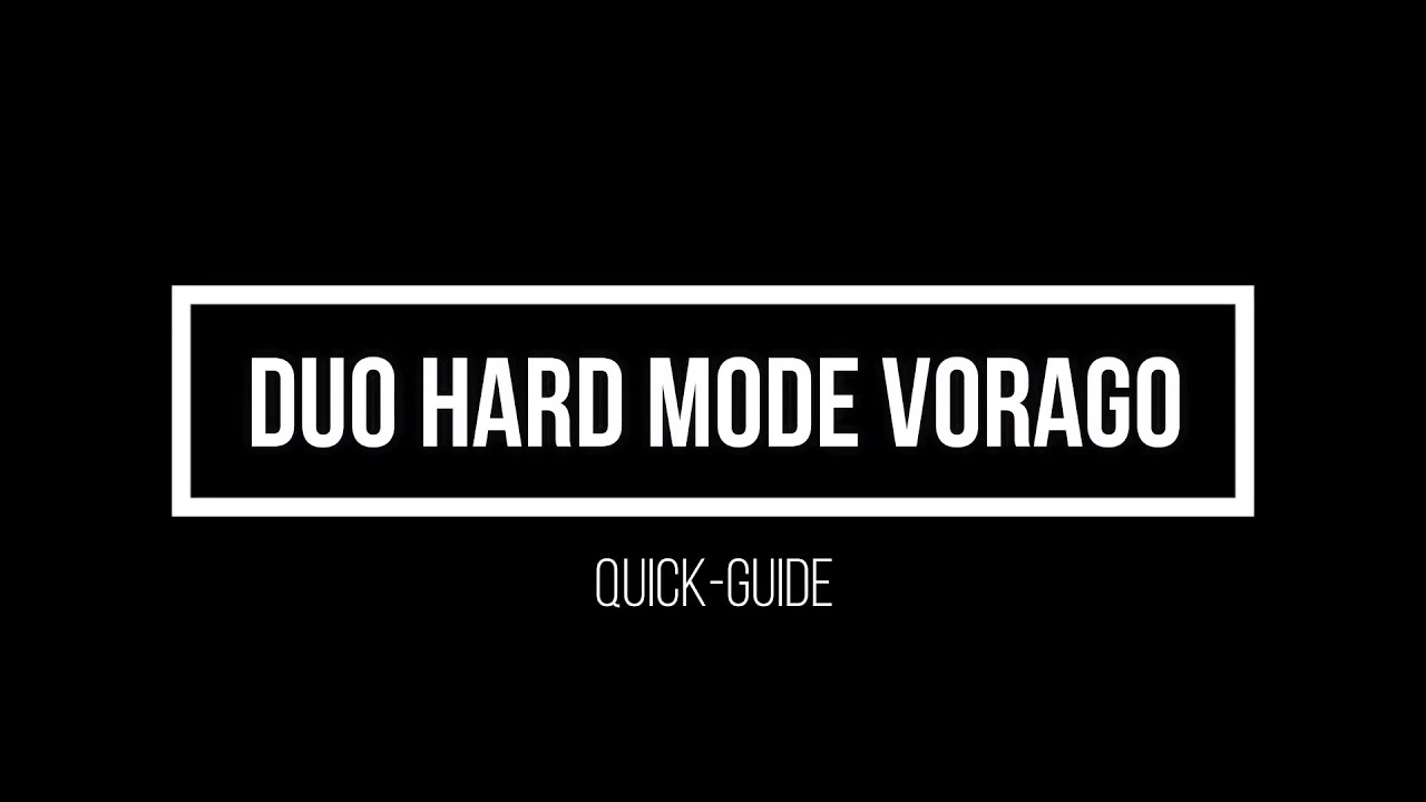 Duo HM Vorago | Quick-Guide - YouTube