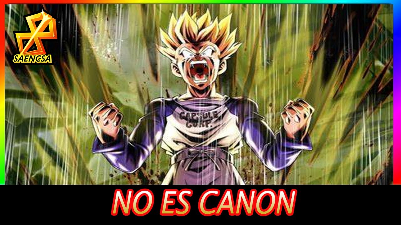 TRUNKS del FUTURO, CURIOSIDAD sobre su transformación SAIYAN | # ...