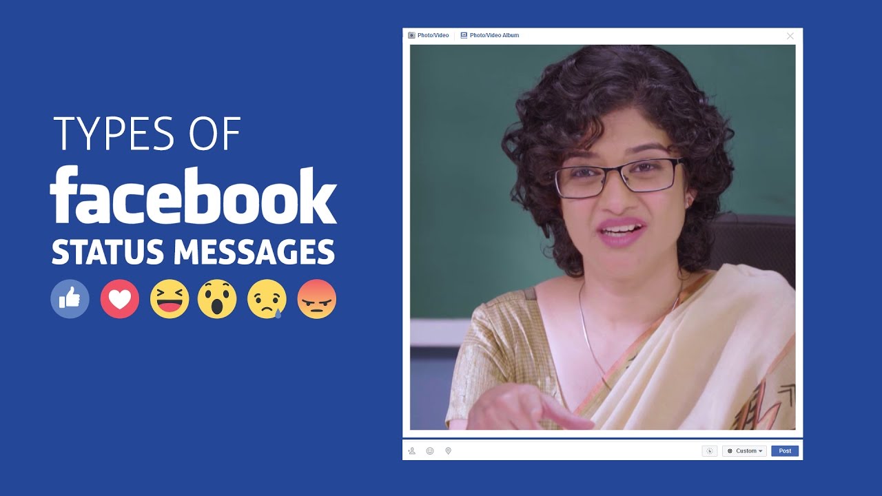 Types of Facebook Status Messages | Put Chutney - YouTube