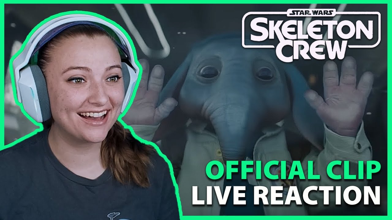 POOR NEEL! | Skeleton Crew Official Clip | LIVE REACTION! - YouTube