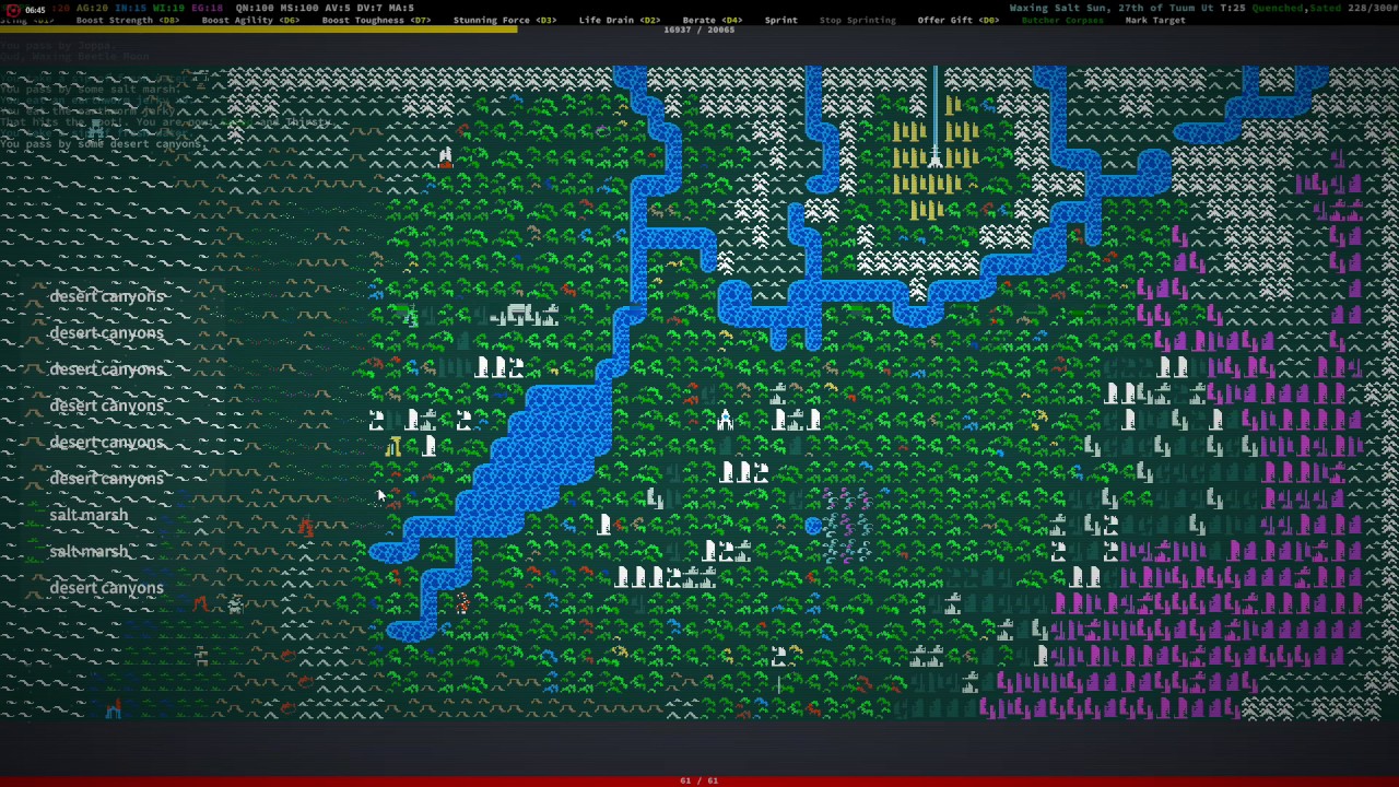 Angry old man meets the Barathrumites Caves of Qud Daily Run #23 Part 4 ...
