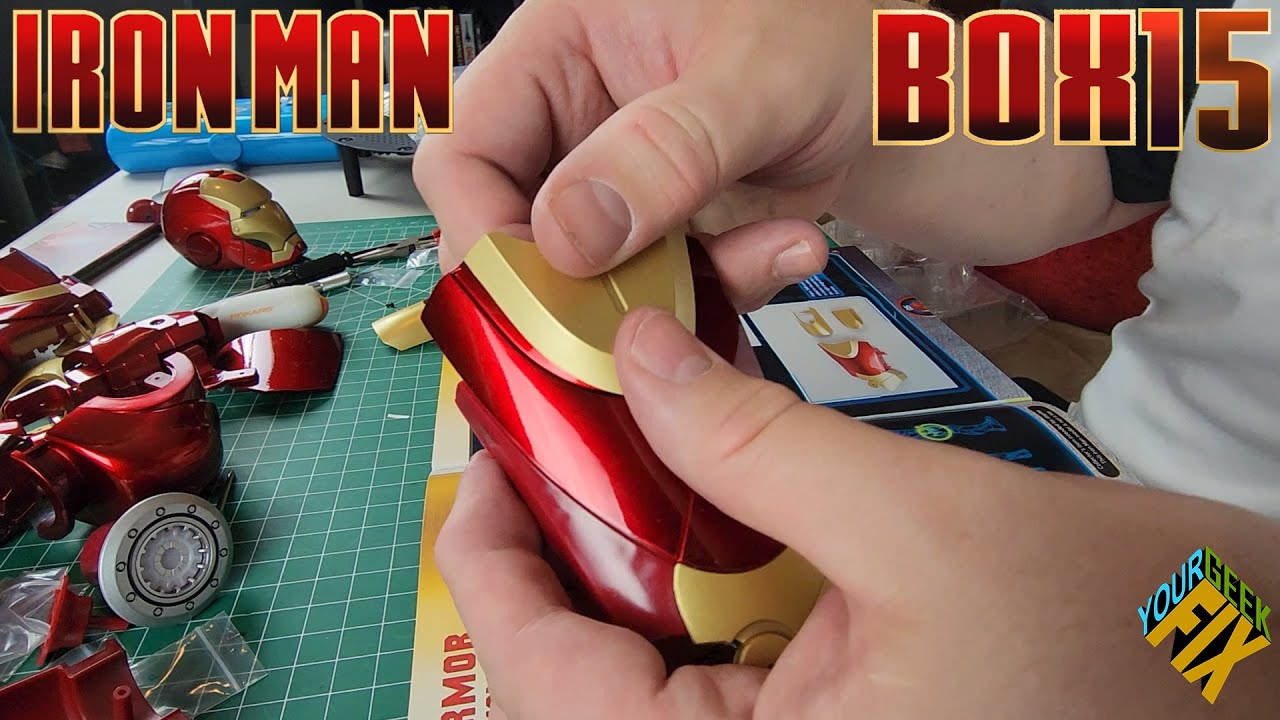 Build Your Own Iron Man Box 15 by Fanhome - YouTube