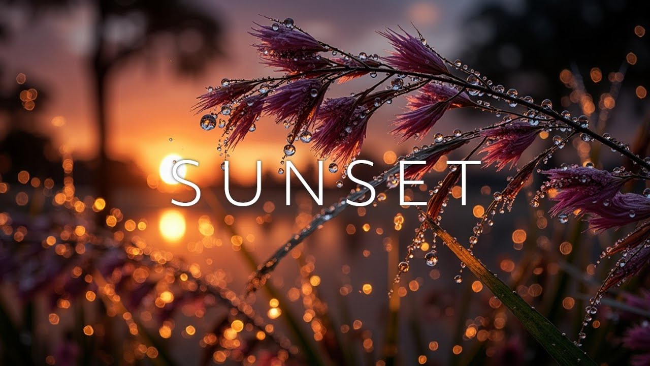 One-Way Autumn Sunset Guitar 🌅 Calm Acoustic Melodies for Stress Relief ...