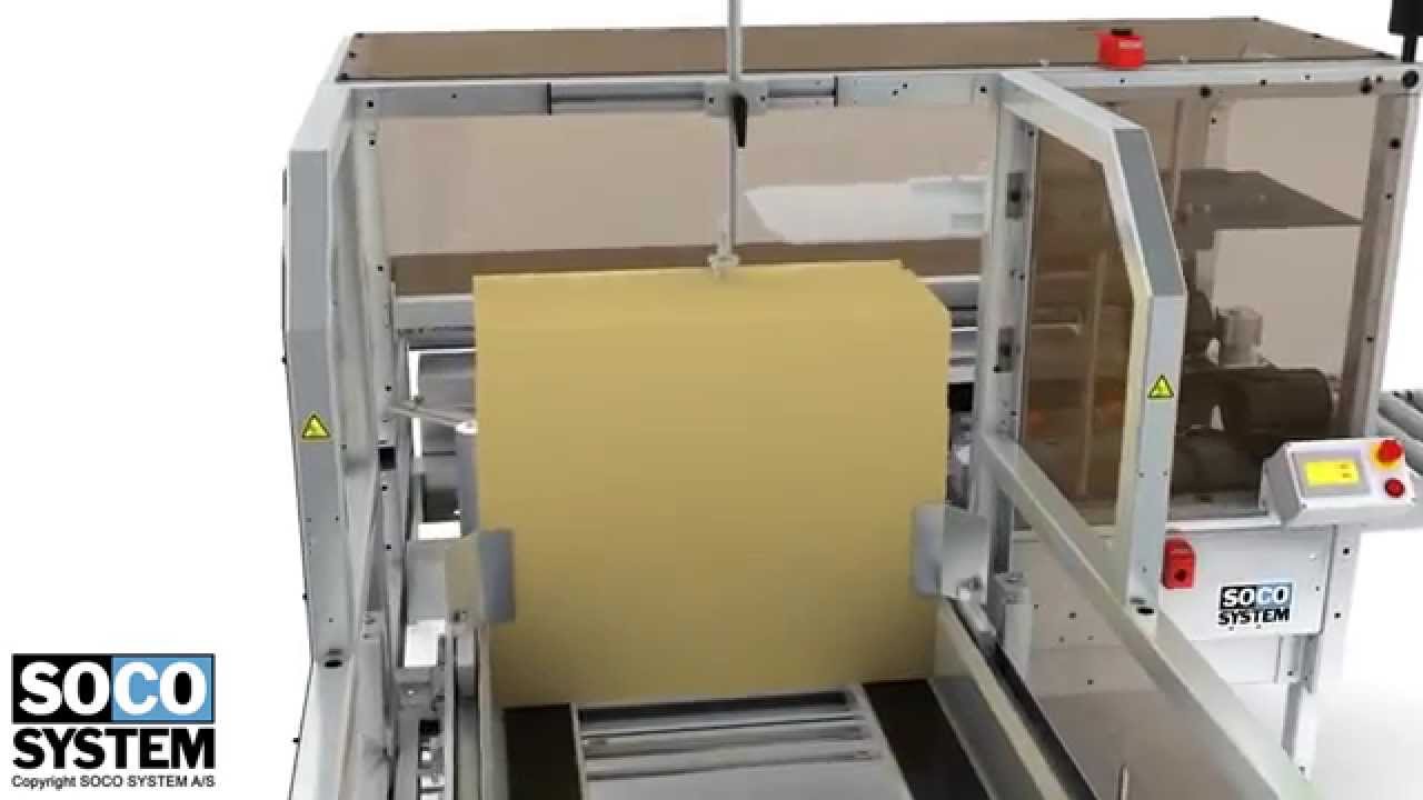 SOCO SYSTEM case erector - YouTube