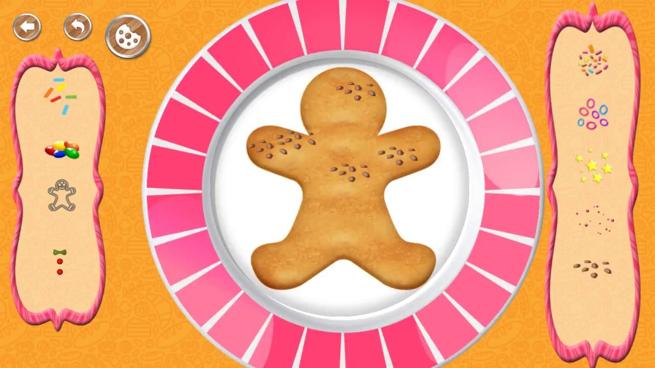 Ginger Bread Man Cookie Maker Bakery Chef - YouTube