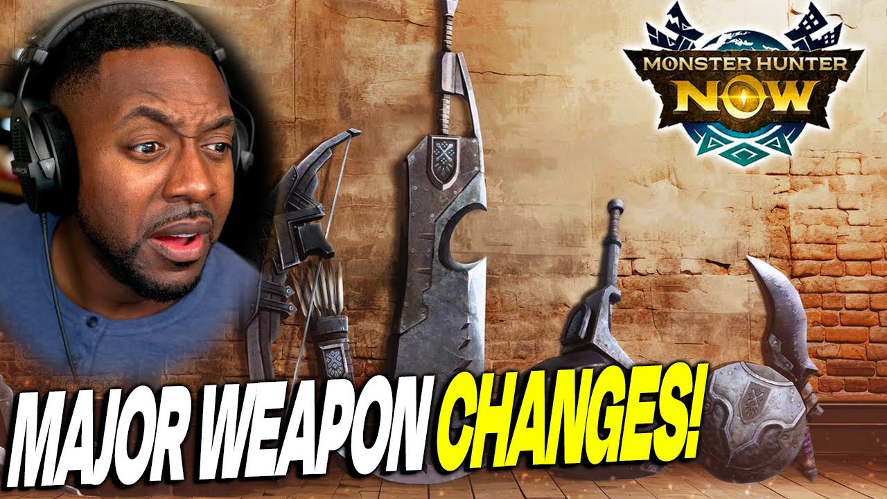 Monster Hunter Now • BIG Changes To Weapons! | Title Update 1 Patch ...