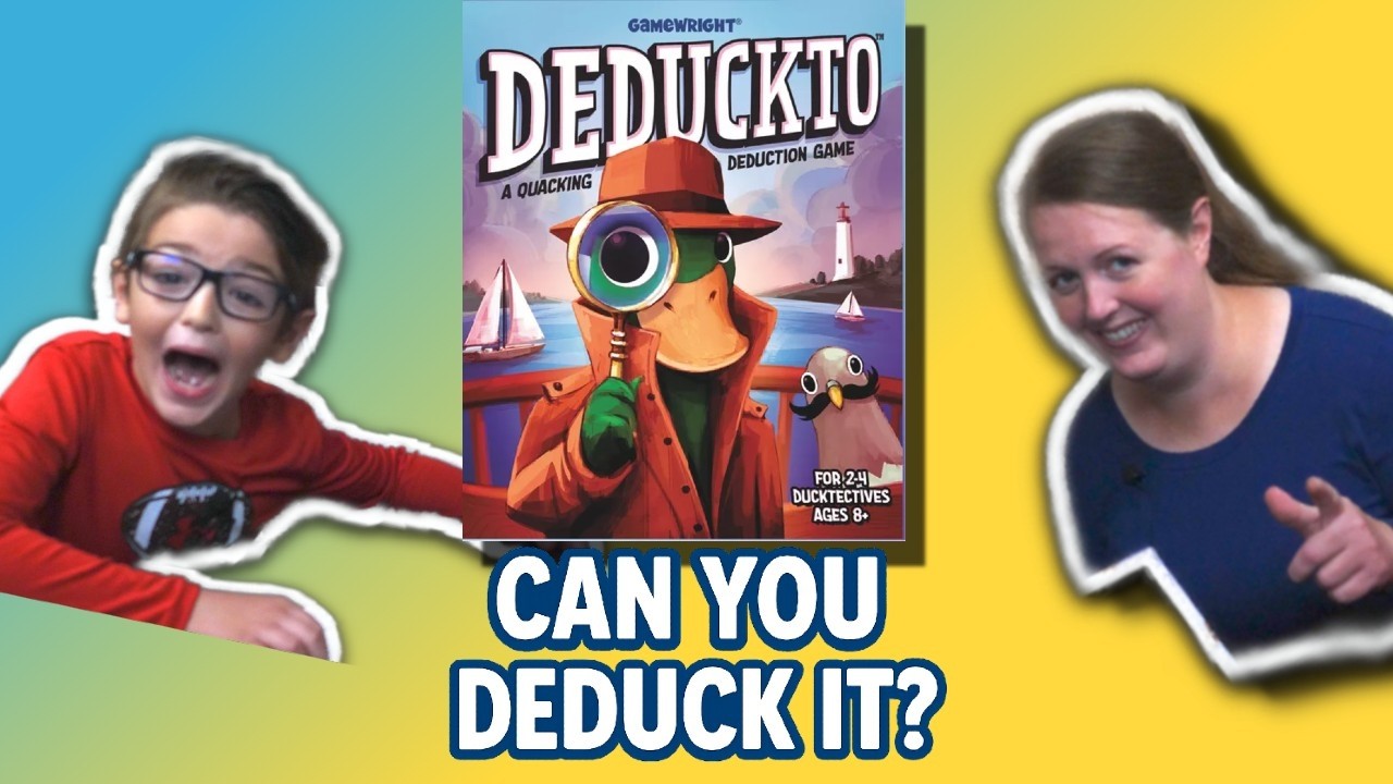 🦆 Deduckto Board Game | Dice Brigade Playthrough & Review - YouTube
