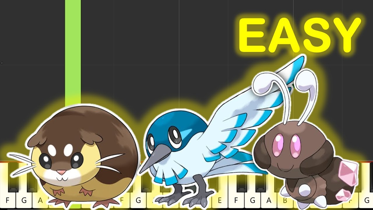 Learn How To Play Pokemon Route 1 Theme Song With This Piano Tutorial ...