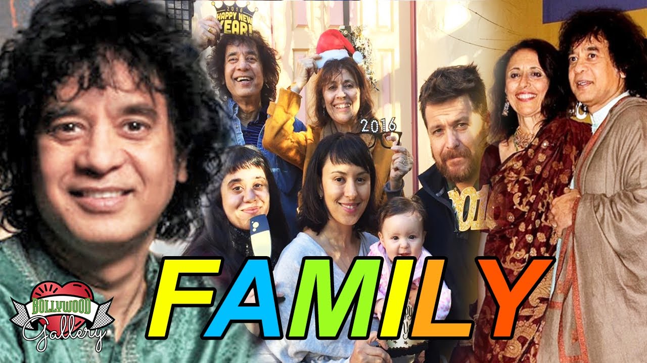Zakir Hussain Family With Parents, Wife, Daughter & Brother - YouTube