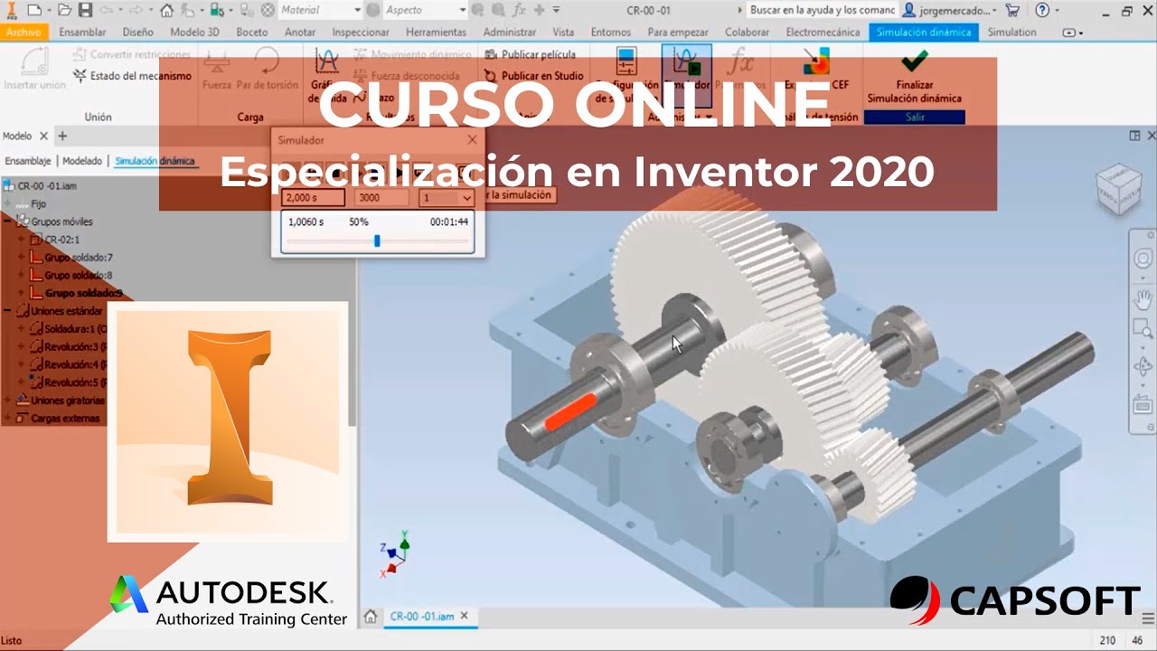 Curso Online de Especialización Inventor 2020 - YouTube