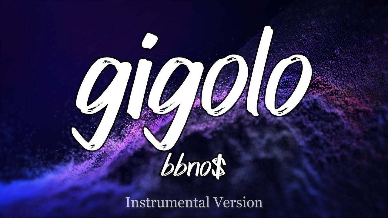 bbno$ - gigolo (Instrumental) - YouTube