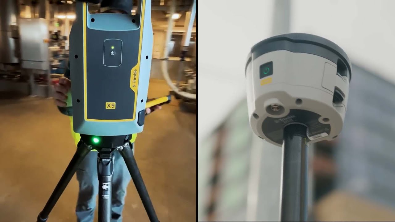 Trimble Displays Flagship R580, Latest X9 at INTERGEO 2023 - YouTube