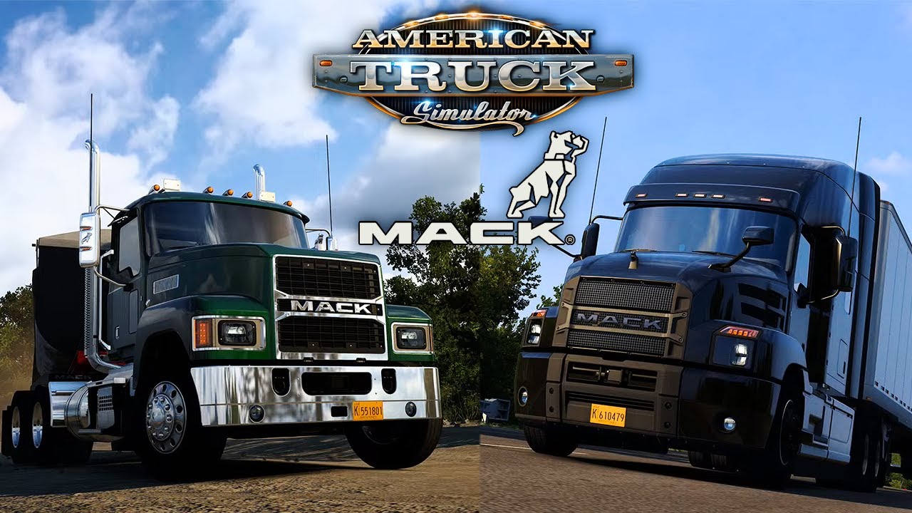 ATS NEWS: Nowe screeny z Mack Pinnacle i Mack Black Anthem🚛 - YouTube
