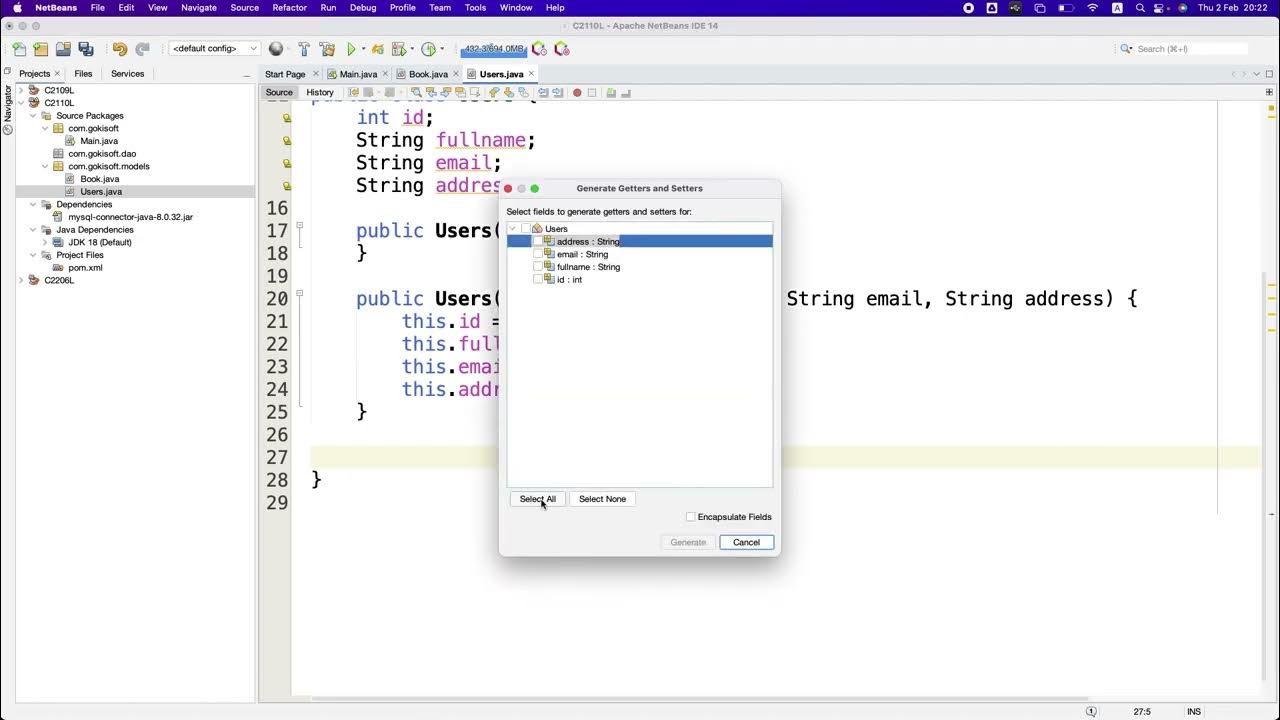 Hướng dẫn phát triển dự án sử dụng mô hình ORM - Java - YouTube