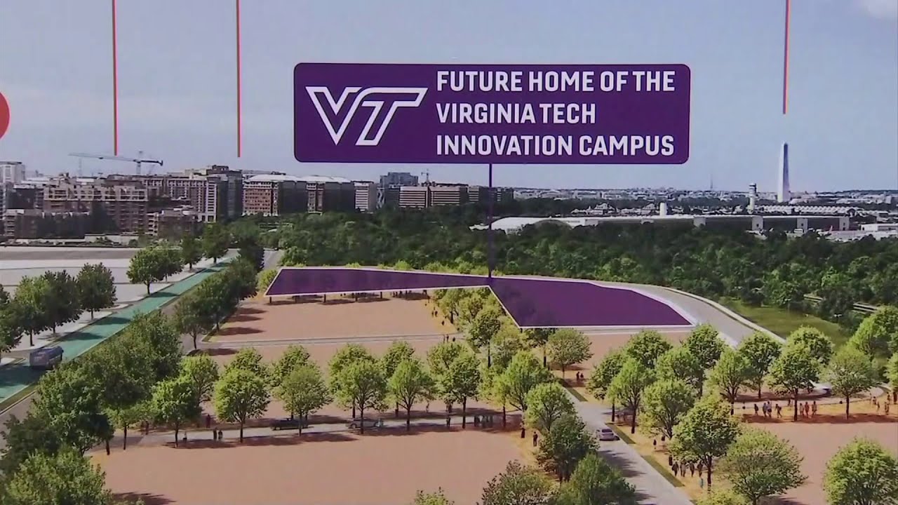 Virginia Tech announces location for new Innovation Campus - YouTube