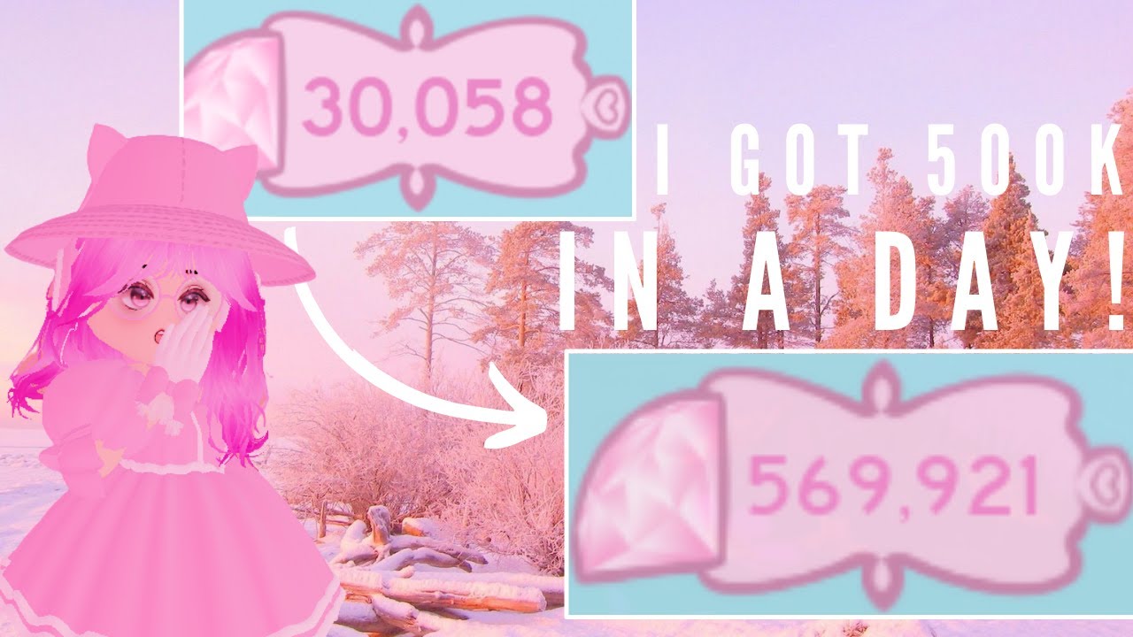 How I Get 500k In A Day | Roblox - Royale High - YouTube