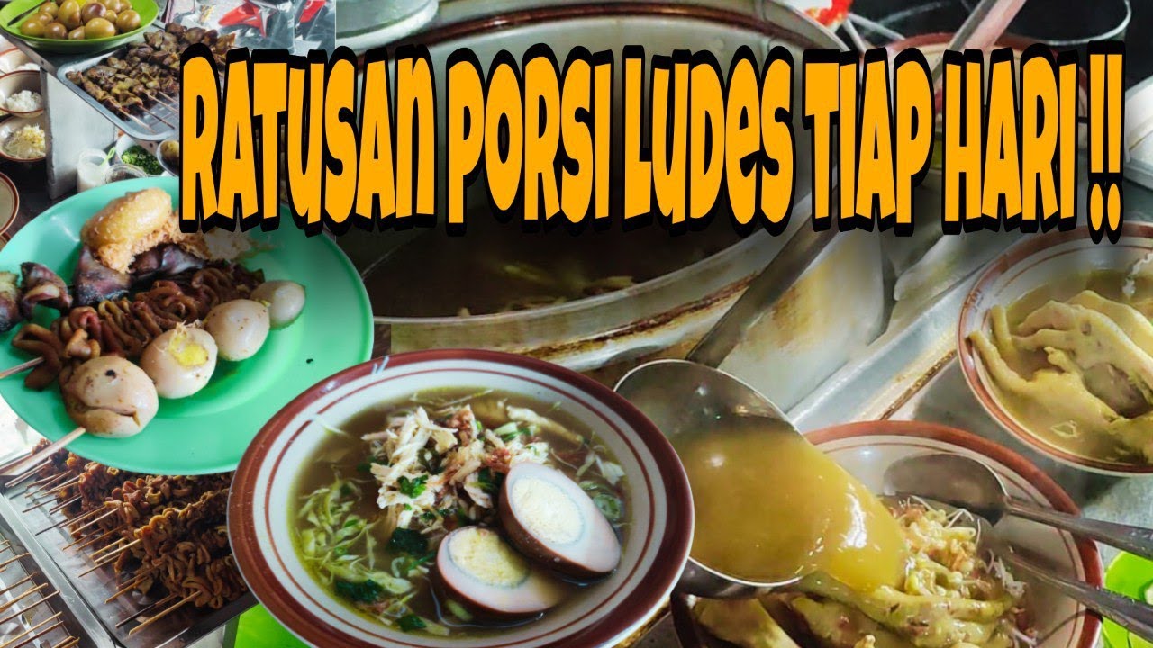 Ga Pernah Sepi !! Soto Ayam Legend Di Jogja | Ternyata Pake Resep Soto ...