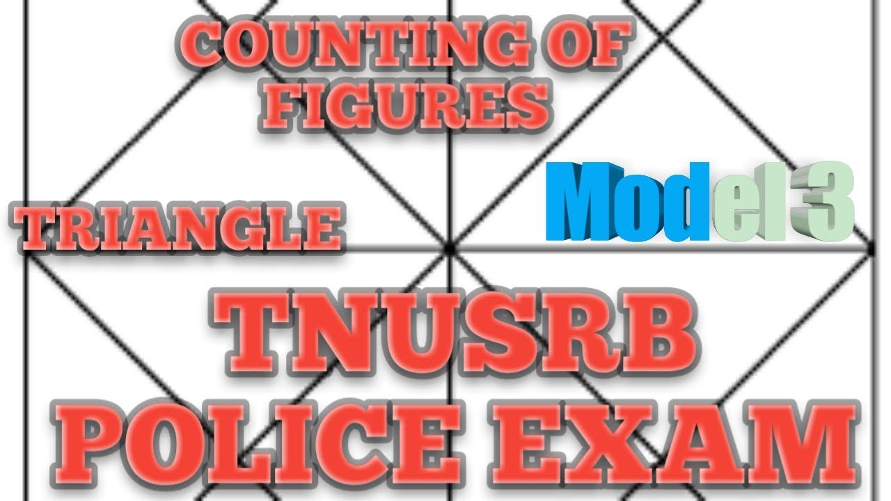 TNUSRB POLICE PSYCHOLOGY (உளவியல்)/ COUNTING OF FIGURES# TRIANGLE ...