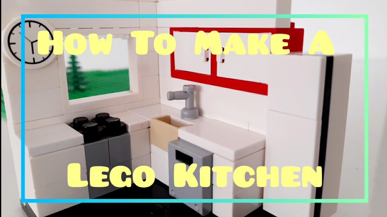 How To Make A Lego Kitchen - YouTube