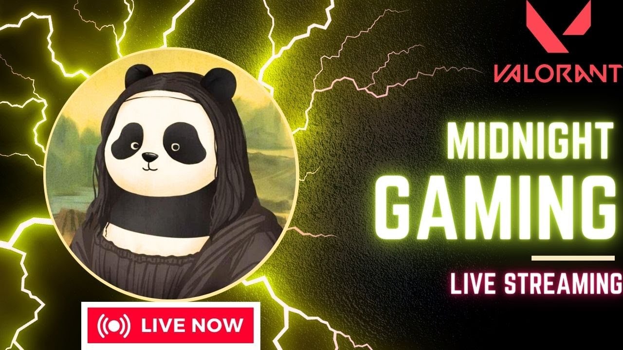 Noob Panda playing Valorant | Late night streamer | Noob indian Panda # ...