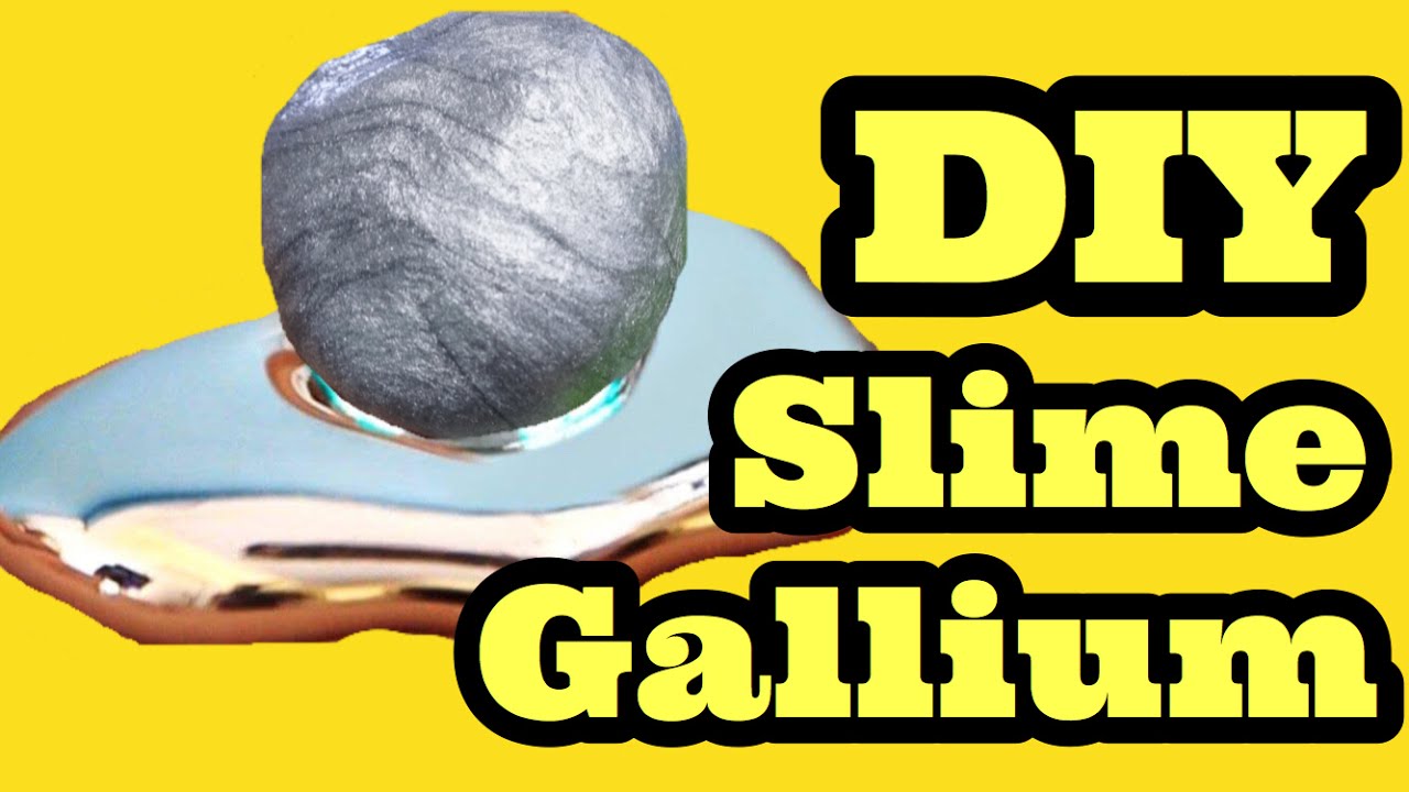 DIY Gallium Slime แกลเลียม l by ปาปาภา - YouTube
