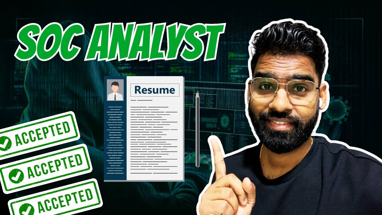 13 Must Have Keywords for SOC Analyst Resume - YouTube