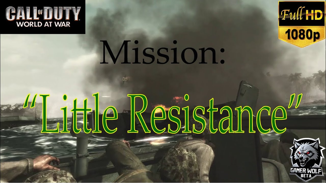 "Little Resistance", Call of Duty World at War (COD 5). - YouTube