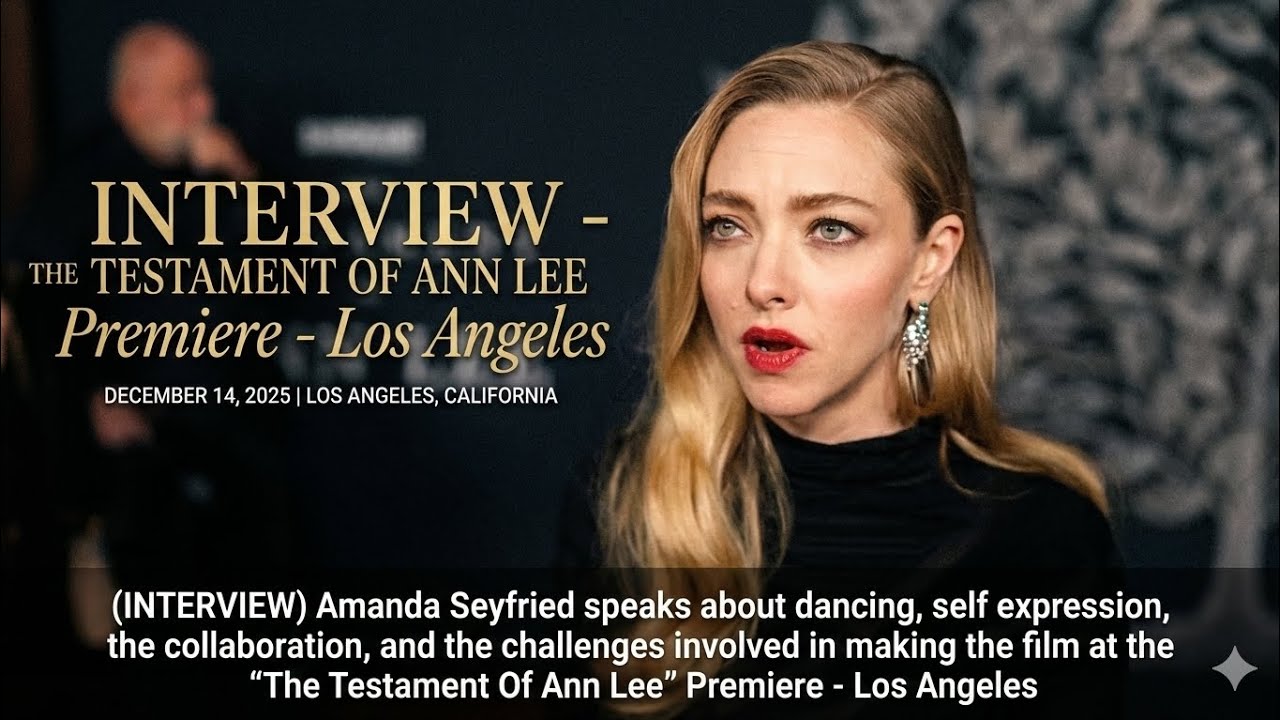 Amanda Seyfried EXCLUSIVE Interview: Dancing, Self-Expression ...