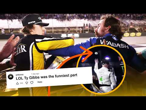 Everyone's Still Fired Up About Blaney Fighting Hocevar