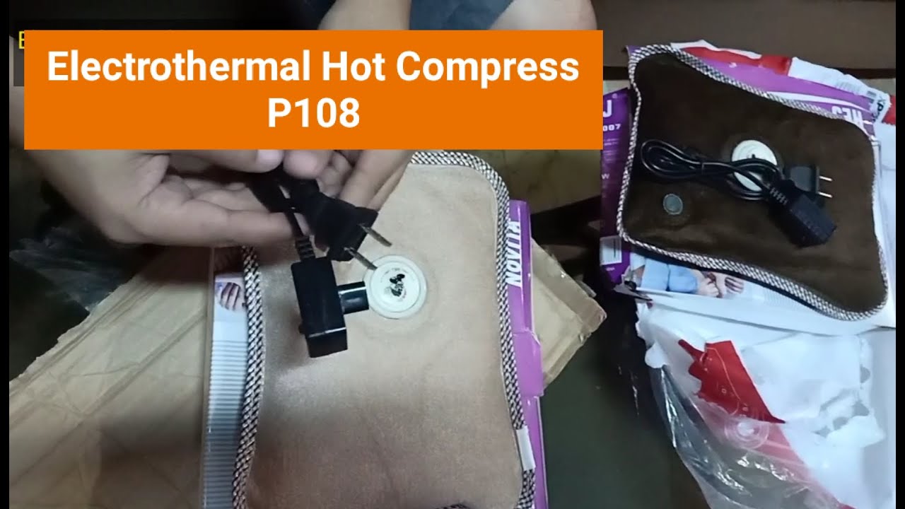 Electrothermal Hot Compress P108 only @ShopeePhilippines - YouTube