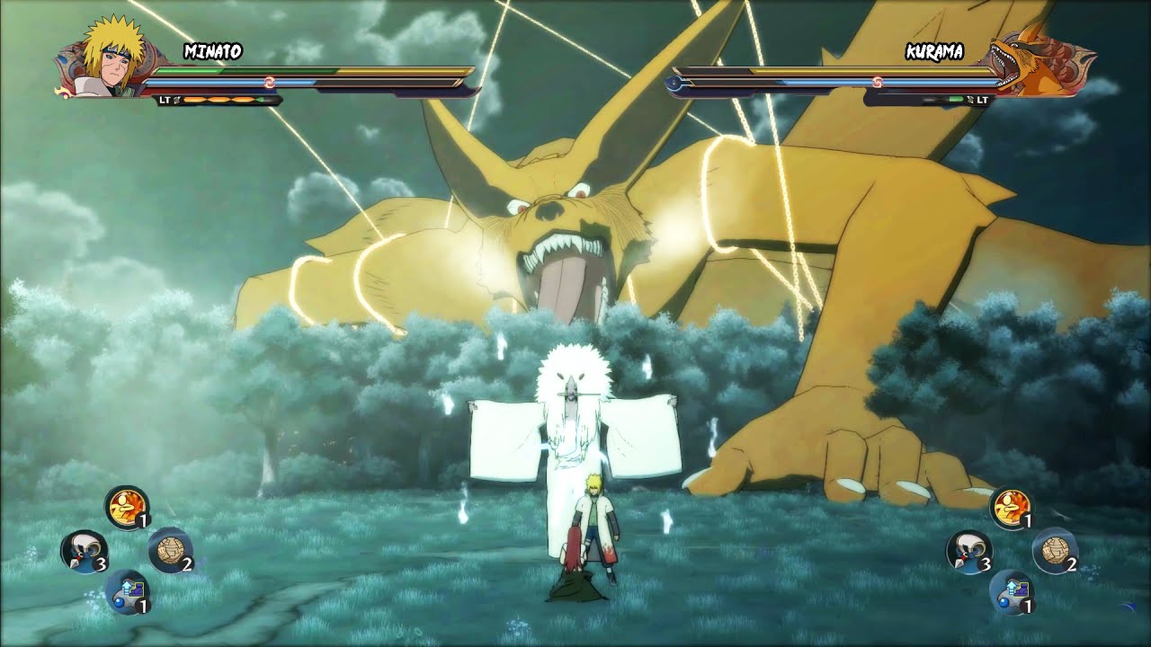 MINATO MENGGUNAKAN SHIKI FUJIN UNTUK MENYEGEL KURAMA! | Naruto Ultimate ...