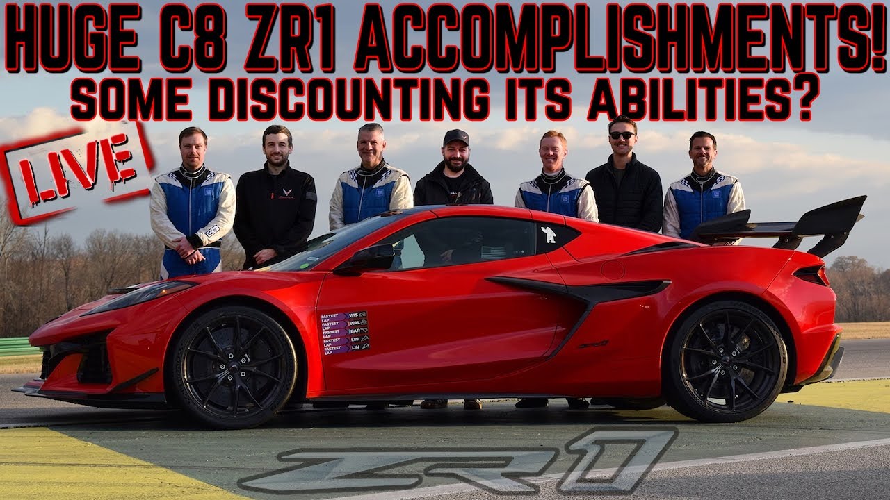 WHY The C8 Corvette ZR1 track times are MORE important than you think ...