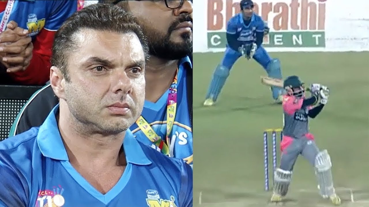 Kerala Batsman Arun Benny Put Pressure On Sohail Khan's Mumbai Heroes ...