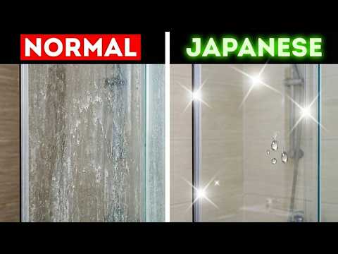 Hard Water Stains on Glass Shower? This Japanese Trick Removes Them in 3 Minutes (No Chemicals)