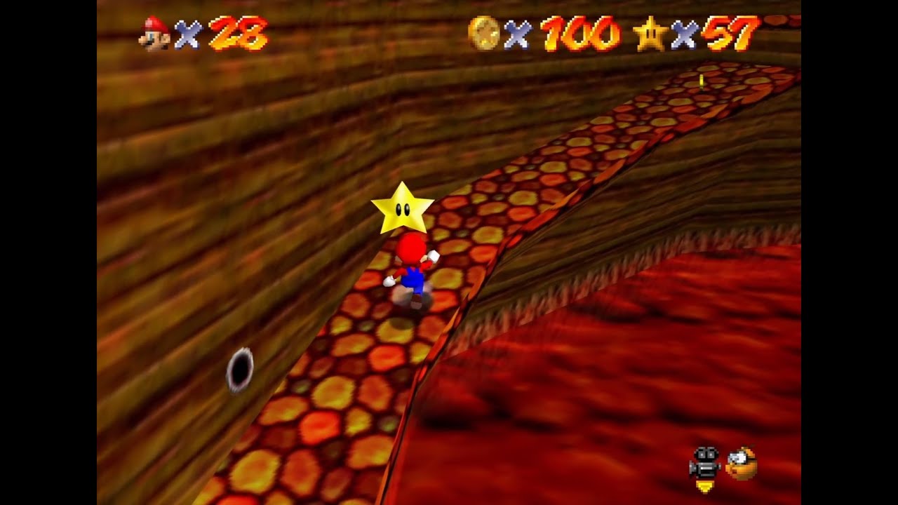 [Nintendo 64] Super Mario 64 Walkthrough [056] - Lethal Lava Land 100 ...