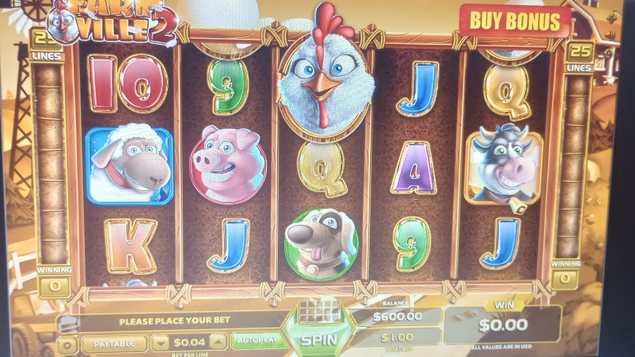 Amy wants to buy a bonus on Farmville 2 Slot on ACR - YouTube