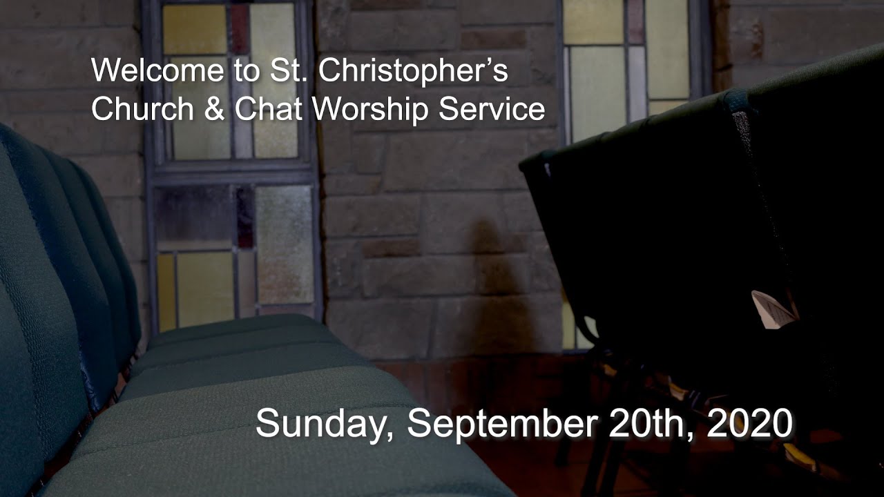 Church and Chat Zoom Worship Service, September 20th - YouTube