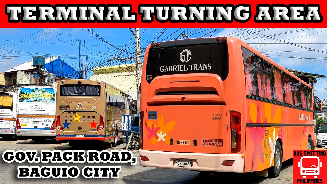 TURNING AREA| GOV. PACK ROAD TERMINAL, BAGUIO CITY - YouTube