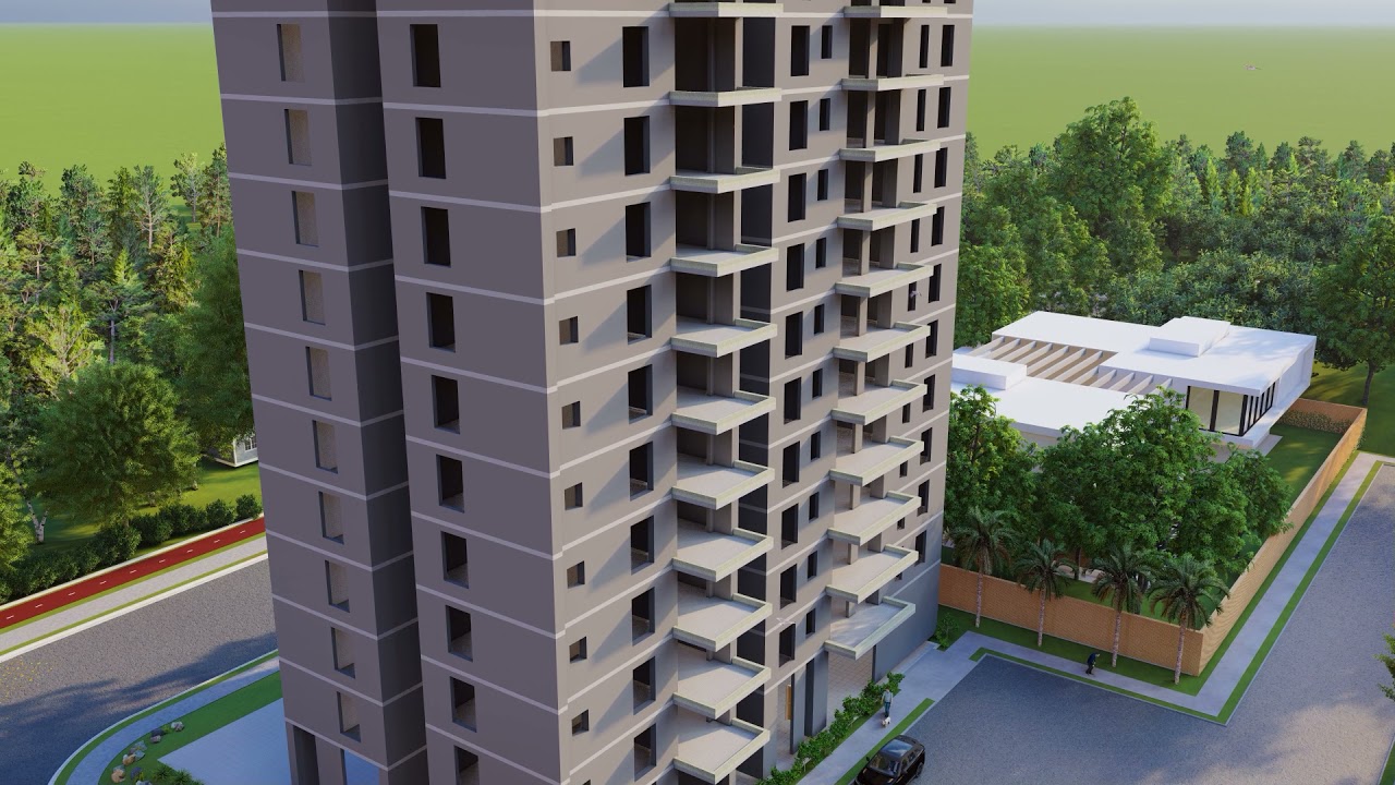 18 storey residential building - YouTube