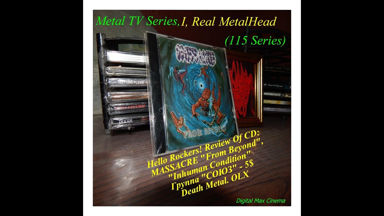 Music Reviews: CD MASSACRE "From Beyond", Inhuman Condition, Metal TV ...